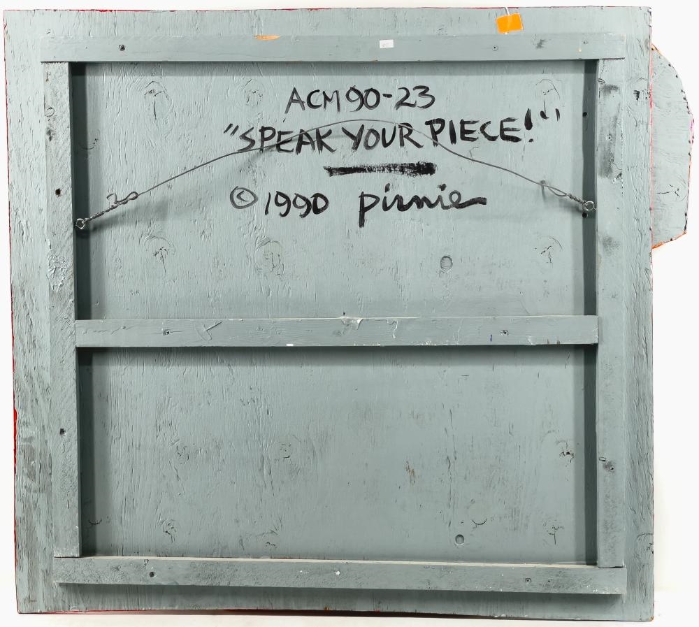 Larry Pirnie | Speak Your Piece (1990) | MutualArt