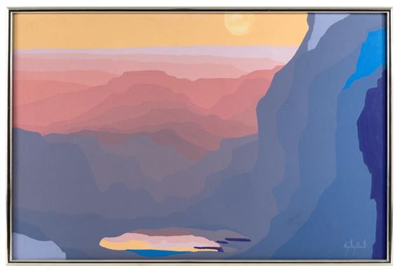 Cynthia Bennett | Reflections, Canyon View (1988) | MutualArt