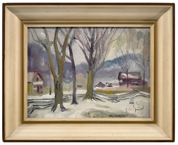 Albert H. Krehbiel | Winter Landscape | MutualArt
