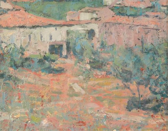 Bernard Dunstan | Sunny Day at Rochefort | MutualArt