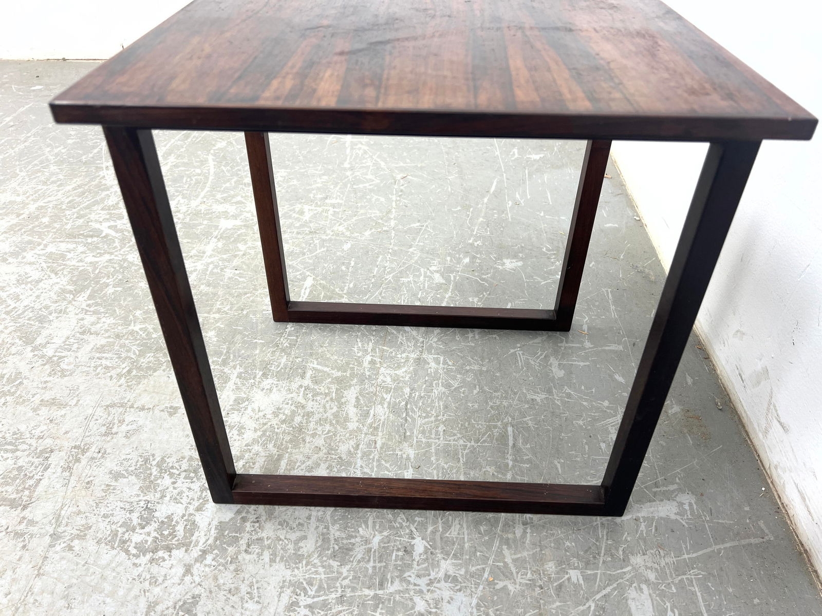 Kai Kristiansen | Two Rosewood tables from cube table by Kai ...