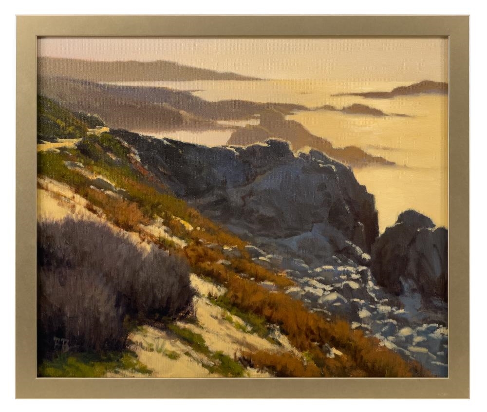 Brian Blood | Rocky Coast, Pebble Beach (2016) | MutualArt