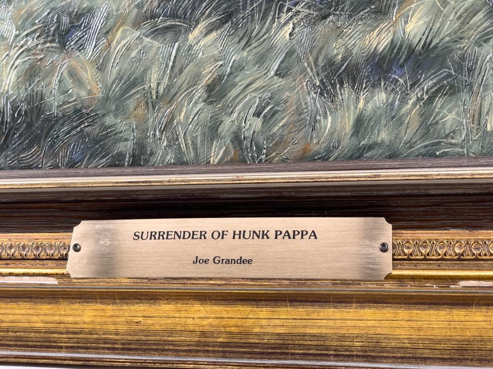 Joe Grandee | Surrender of Hunk Pappa (1987) | MutualArt
