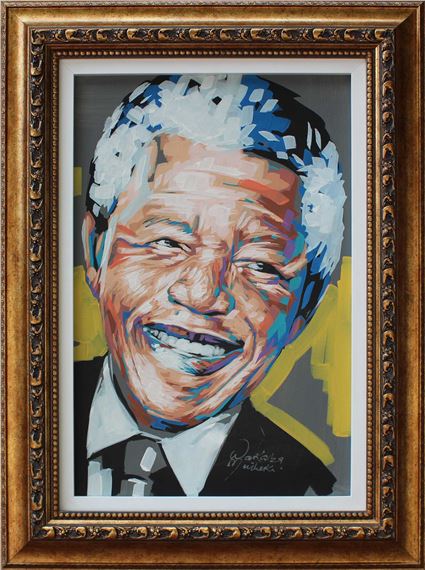 Wakaba Mutheki | Portrait of Nelson Mandela | MutualArt