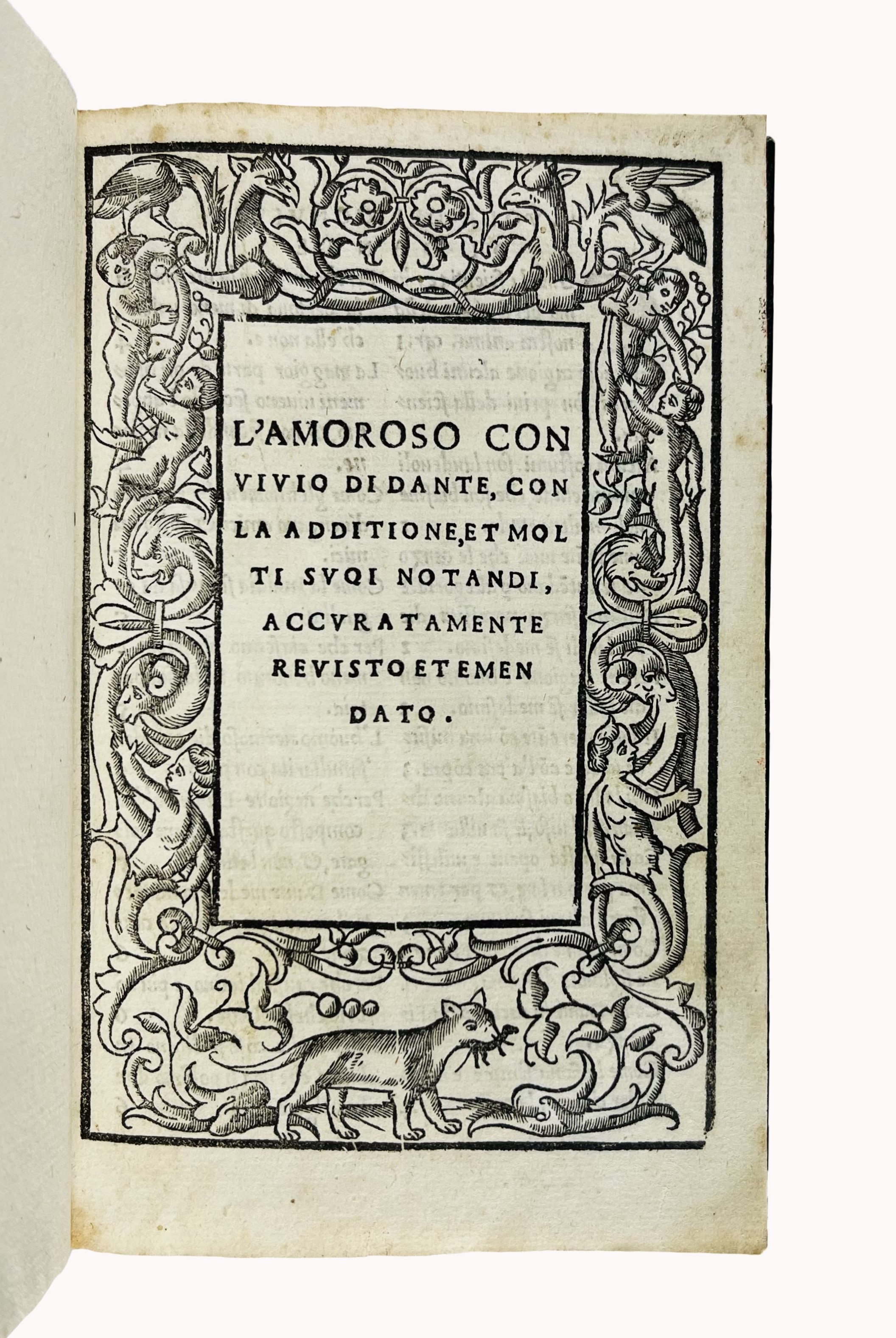 Dante Alighieri | DANTE. L'amoroso convivio di Dante (1531) | MutualArt