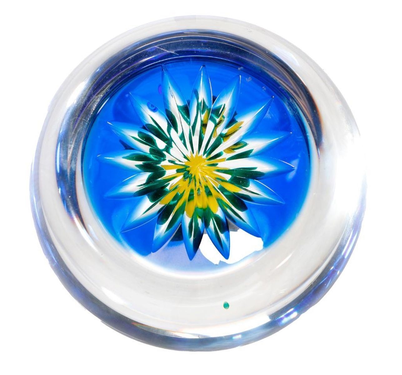 Bob Banford | Bob Banford Spotted Wheatflower Paperweight | MutualArt