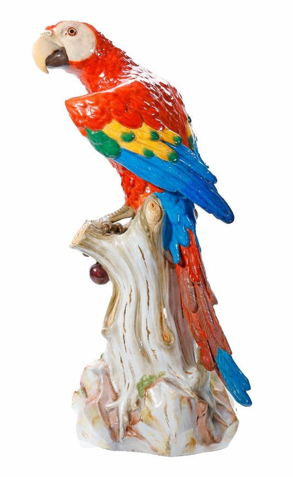 Meissen | Meissen Porcelain Large Parrot Figure, c. Late 19th Century ...