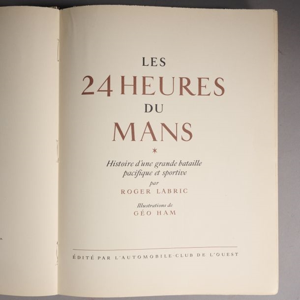 Géo‏ Ham | The 24 hours of Le Mans (1949) | MutualArt