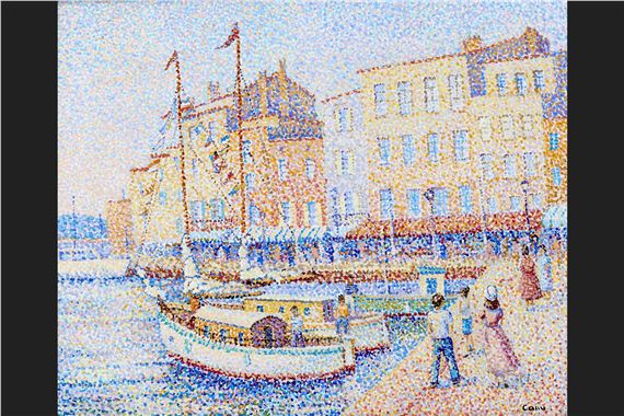 Yvonne Canu | SAINT TROPEZ, LE PORT | MutualArt