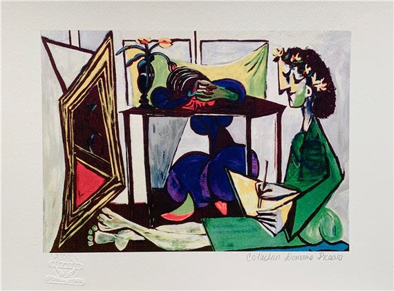 Pablo Picasso | “Interior with Girl Drawing” | MutualArt