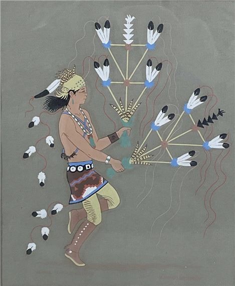 Harrison Begay | Navajo Feather Dancer | MutualArt