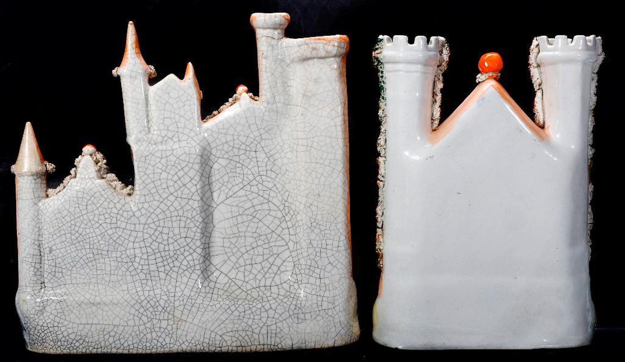 Spots | Staffordshire Model of Balmoral Castle, with another (19th ...