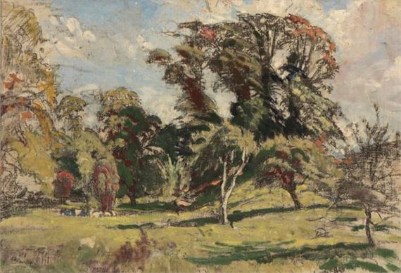 George Watson | The Bathing Pool (Circa 1926) | MutualArt