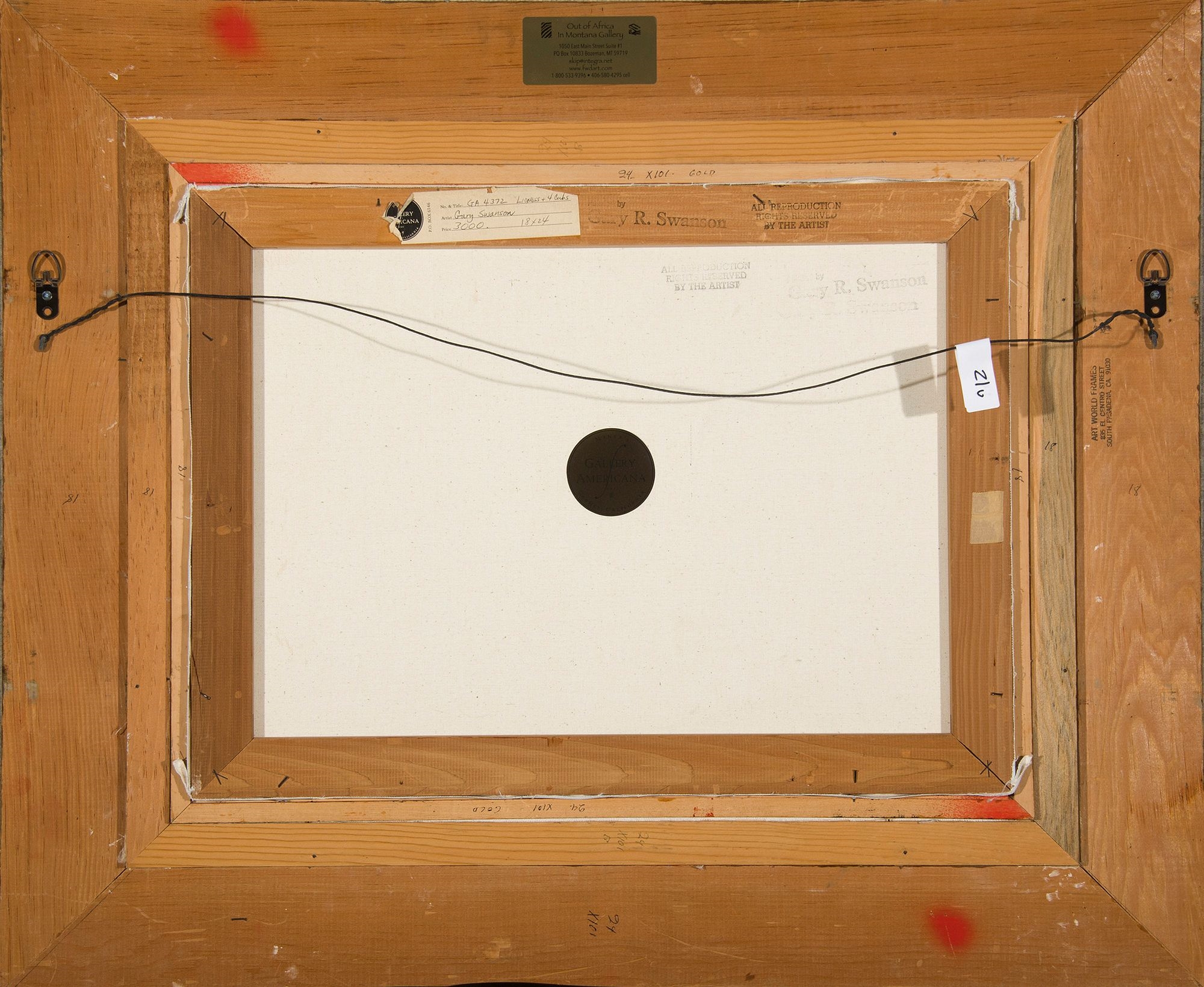 Gary R. Swanson | Gary Swanson (1941-2010) 18 x 24 inches (75) | MutualArt