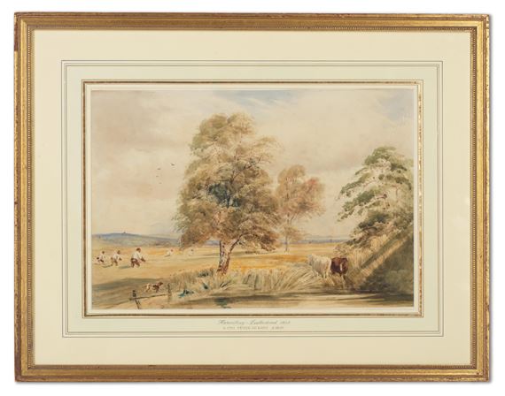 Peter de Wint | Harvesting | MutualArt