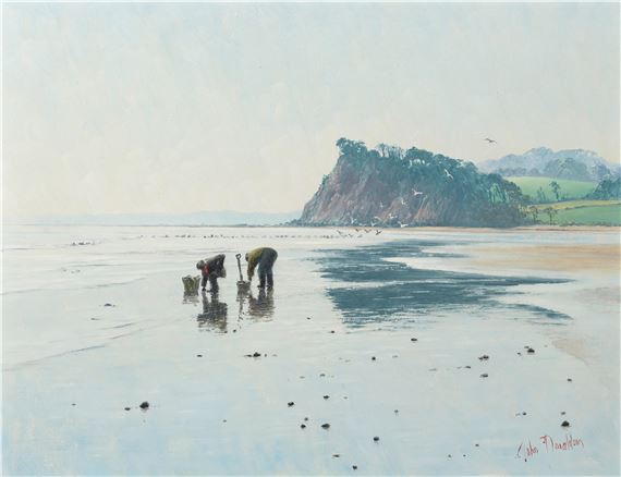 John Donaldson | Cockle picking | MutualArt