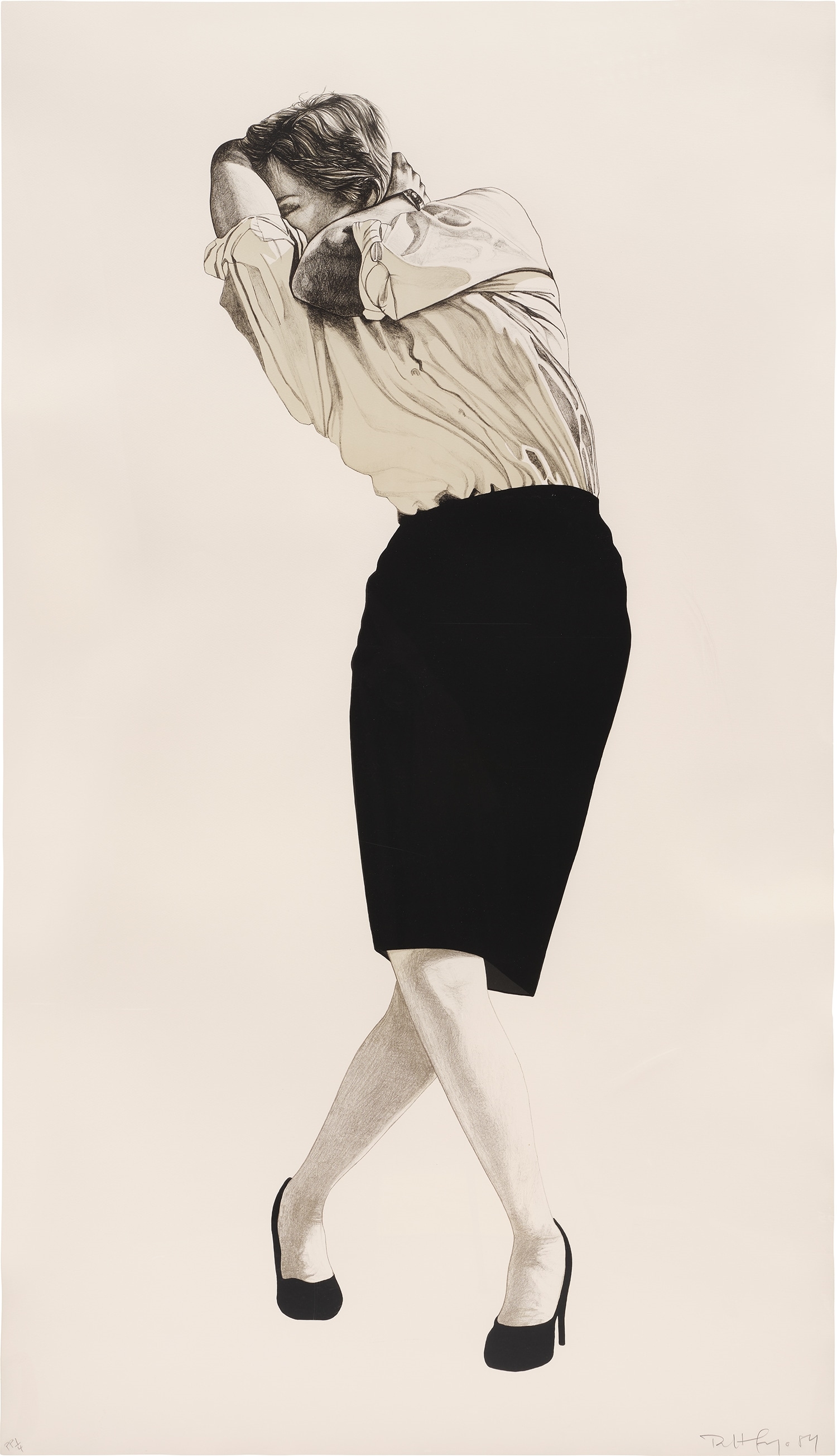 Robert Longo | Cindy, from Men in the Cities (1984) | MutualArt