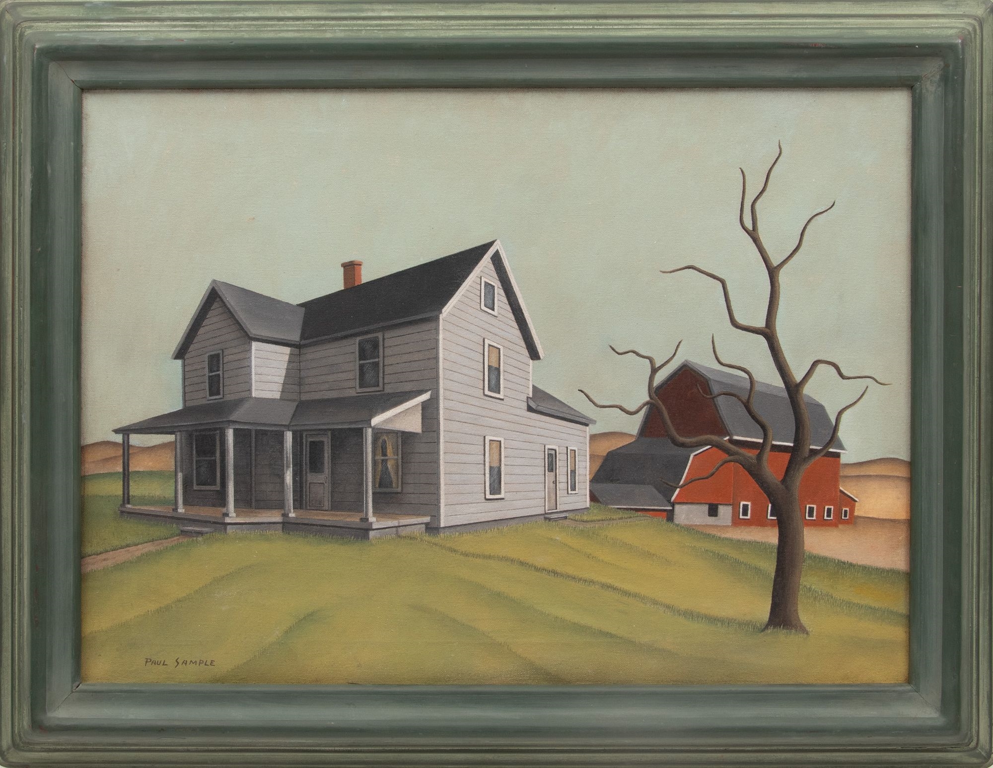 Paul Sample | Vermont Farmhouse (1933) | MutualArt