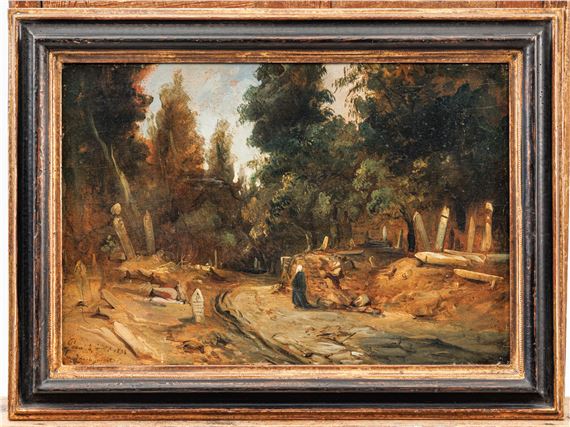 Jacob Jacobs | Jewish cemetery at Pera (1994) | MutualArt
