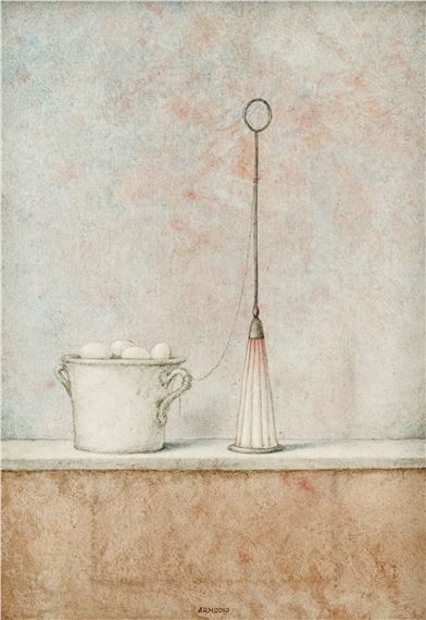 Armodio | 'Natura morta col vaso et ova' | MutualArt
