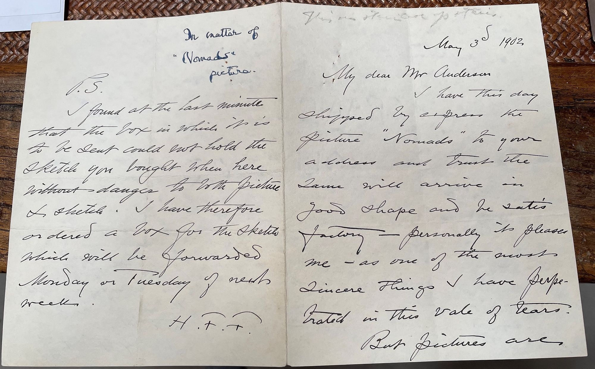 Henry Francis Farny | Henry Farny (1847-1916) 22 x 40 inches (1902) | MutualArt