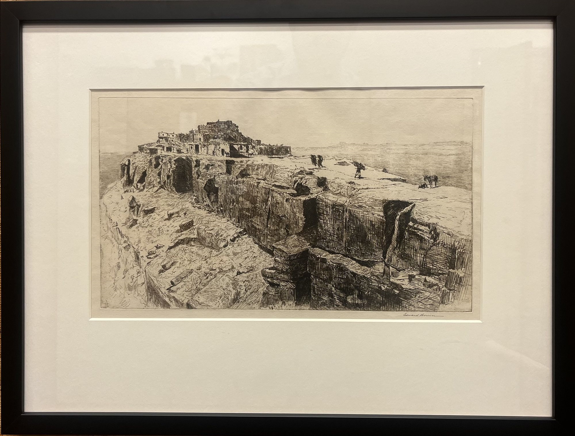 Edward Borein | Walapai Village | MutualArt