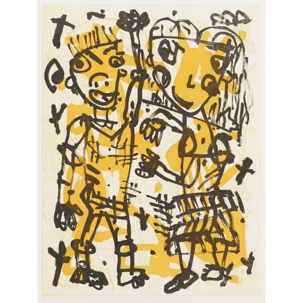 David Larwill | Yes 2005 etching (2005) | MutualArt