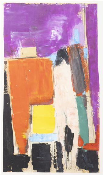 Peter Kinley | Figure with Table (1960) | MutualArt