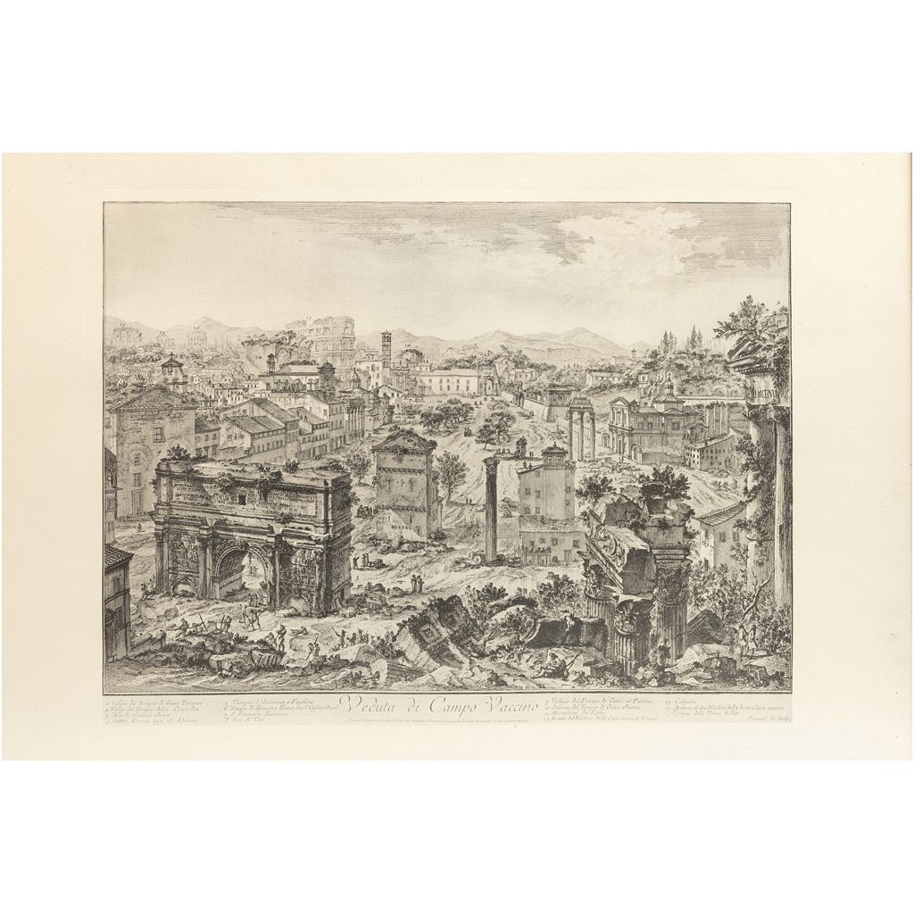 Giovanni Battista Piranesi | VEDUTA DI CAMPO VACCINO | MutualArt