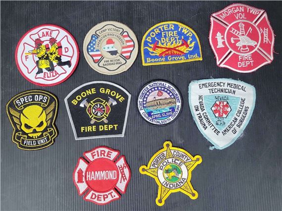 Porter | E) Various US First Responder Patches | MutualArt