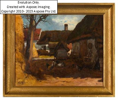 Konstantin Stoitzner | Hof in Mitterpullendorf | MutualArt