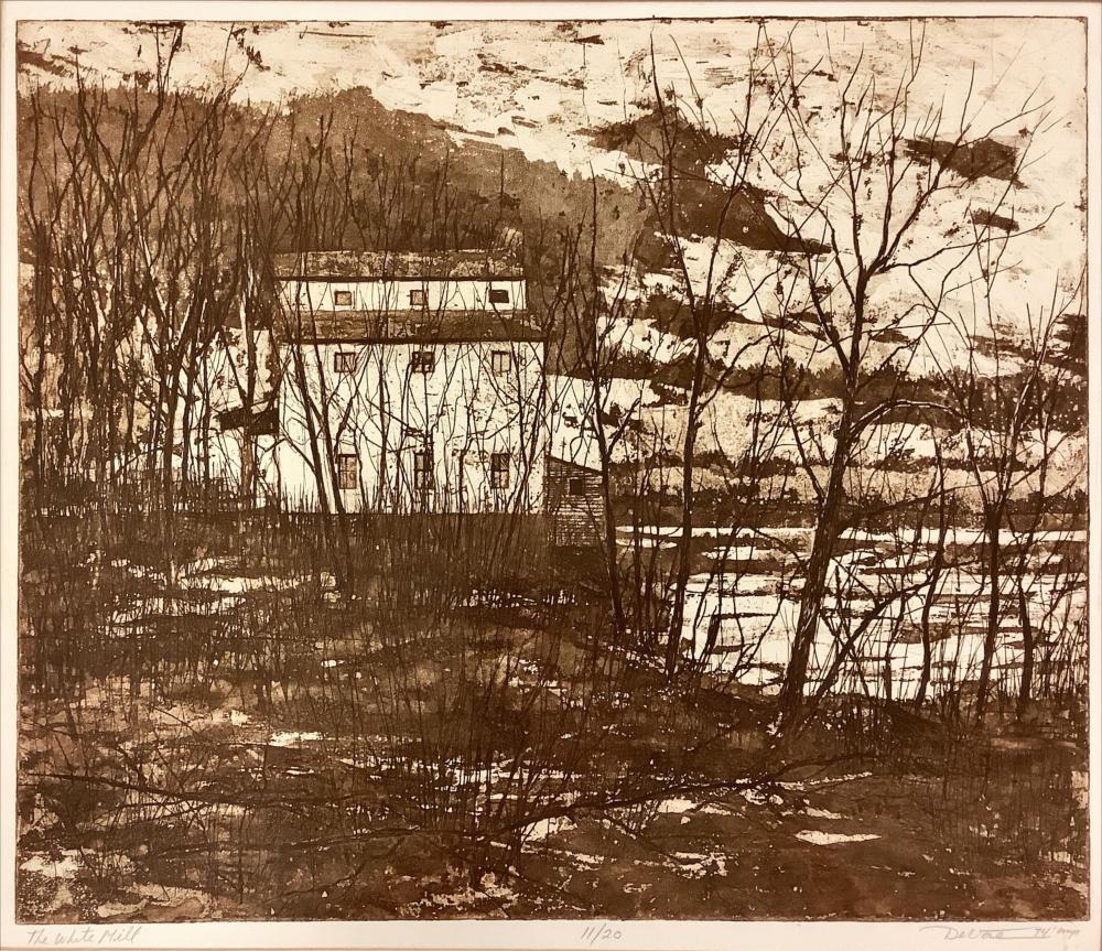 James Devore | The White Mill (1958 - 1963) | MutualArt