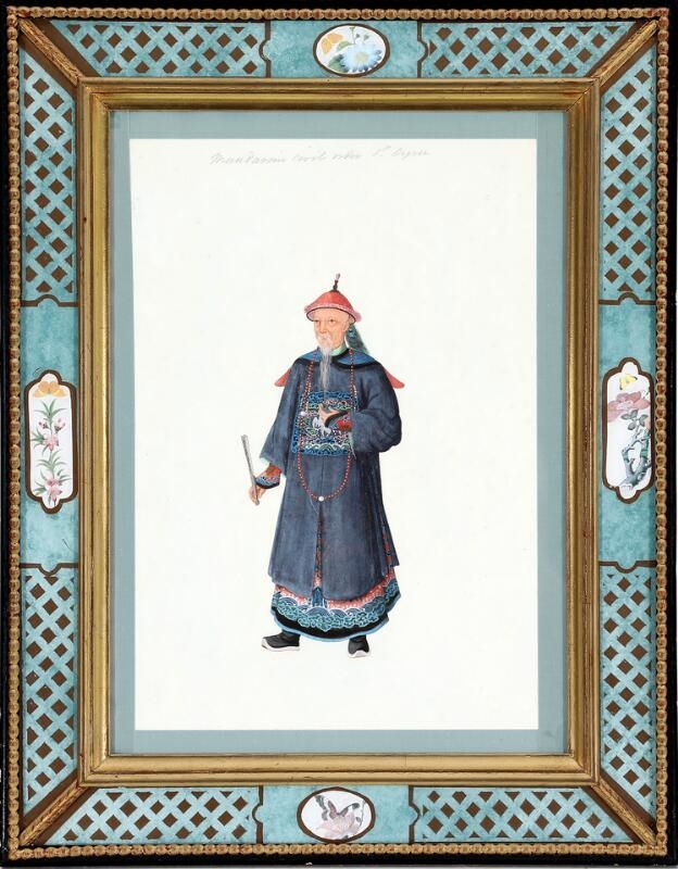 School Chinese | Canton pictures of upper class people: A mandarin and ...