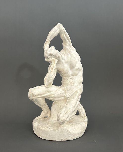 Michelangelo | 20th century school after Michelangelo The crouching ...