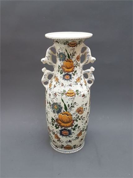 Hubert Bequet | Hubert BEQUET, earthenware vase decorated with ...