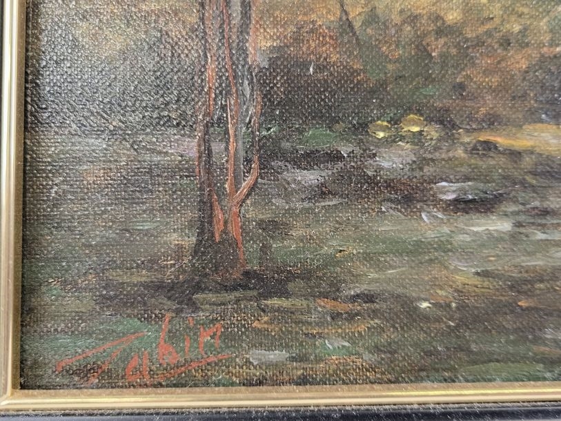 Marius Zabin | Paysage animé de personnages | MutualArt