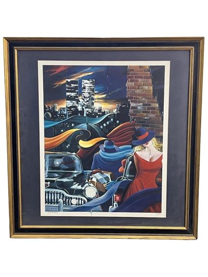 Victor Ostrovsky | Signed Victor Ostrovsky Lithograph | MutualArt