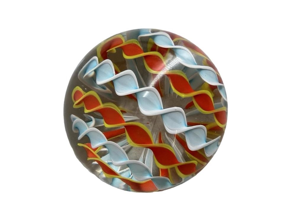 Murano | Murano Ribbon Art Glass Paperweight | MutualArt