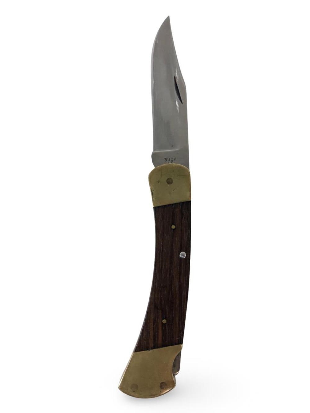 Blade | Buck 110 Folding Hunter’s Knife | MutualArt