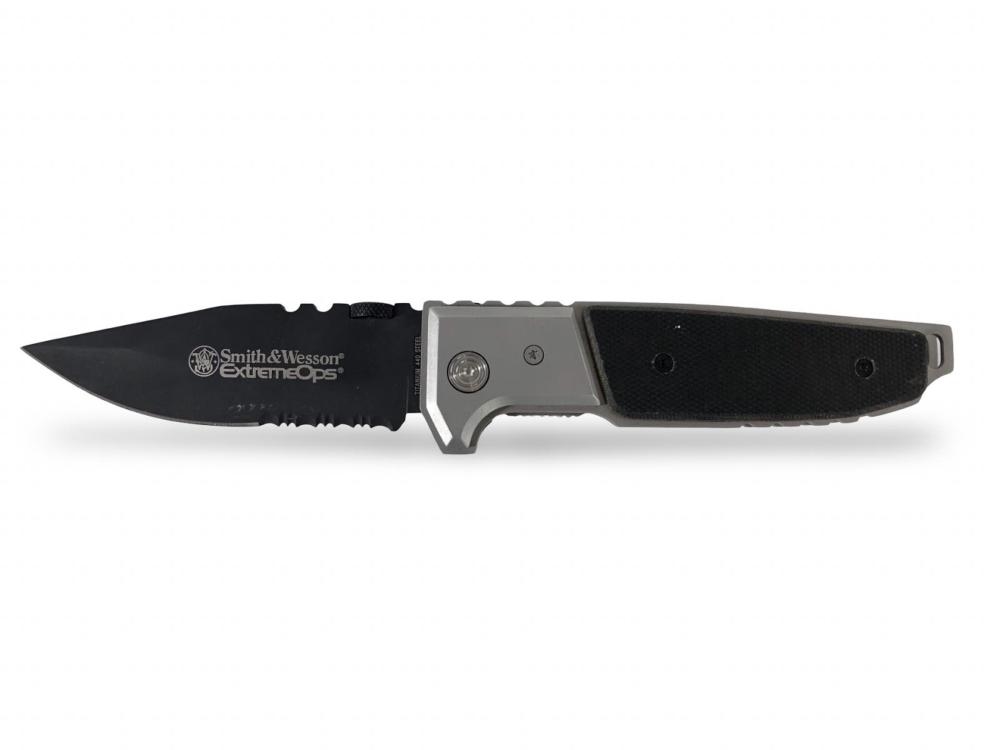 SMITH | Smith & Wesson Extreme Ops Titanium Folding Knife | MutualArt