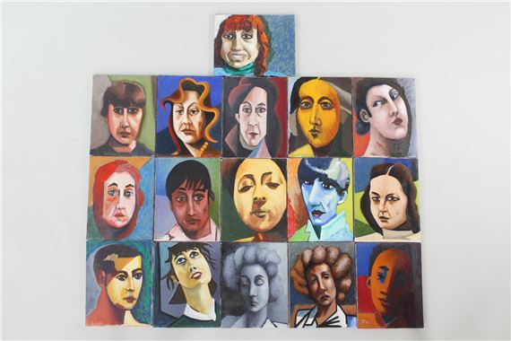 Clark Murray | Expressionistic Portraits | MutualArt