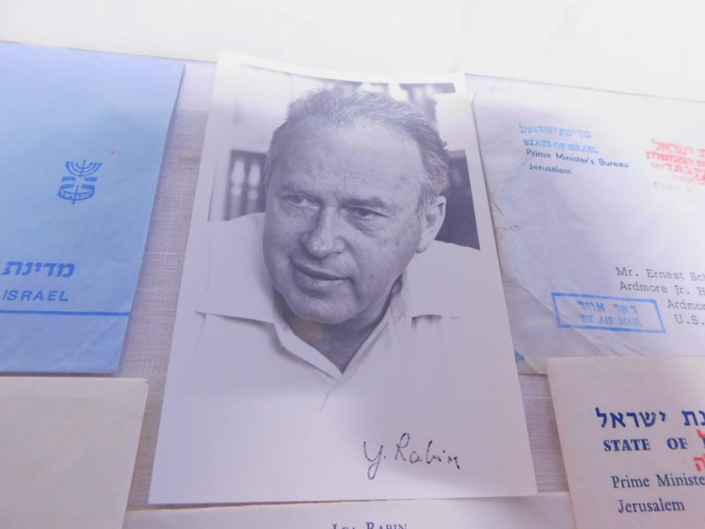 Mark Sinckler | Yitzak Rabin Ephemera (1947) | MutualArt