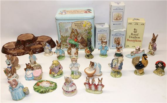 Beatrix Potter | Collection of Beswick and Royal Albert Beatrix Potter ...