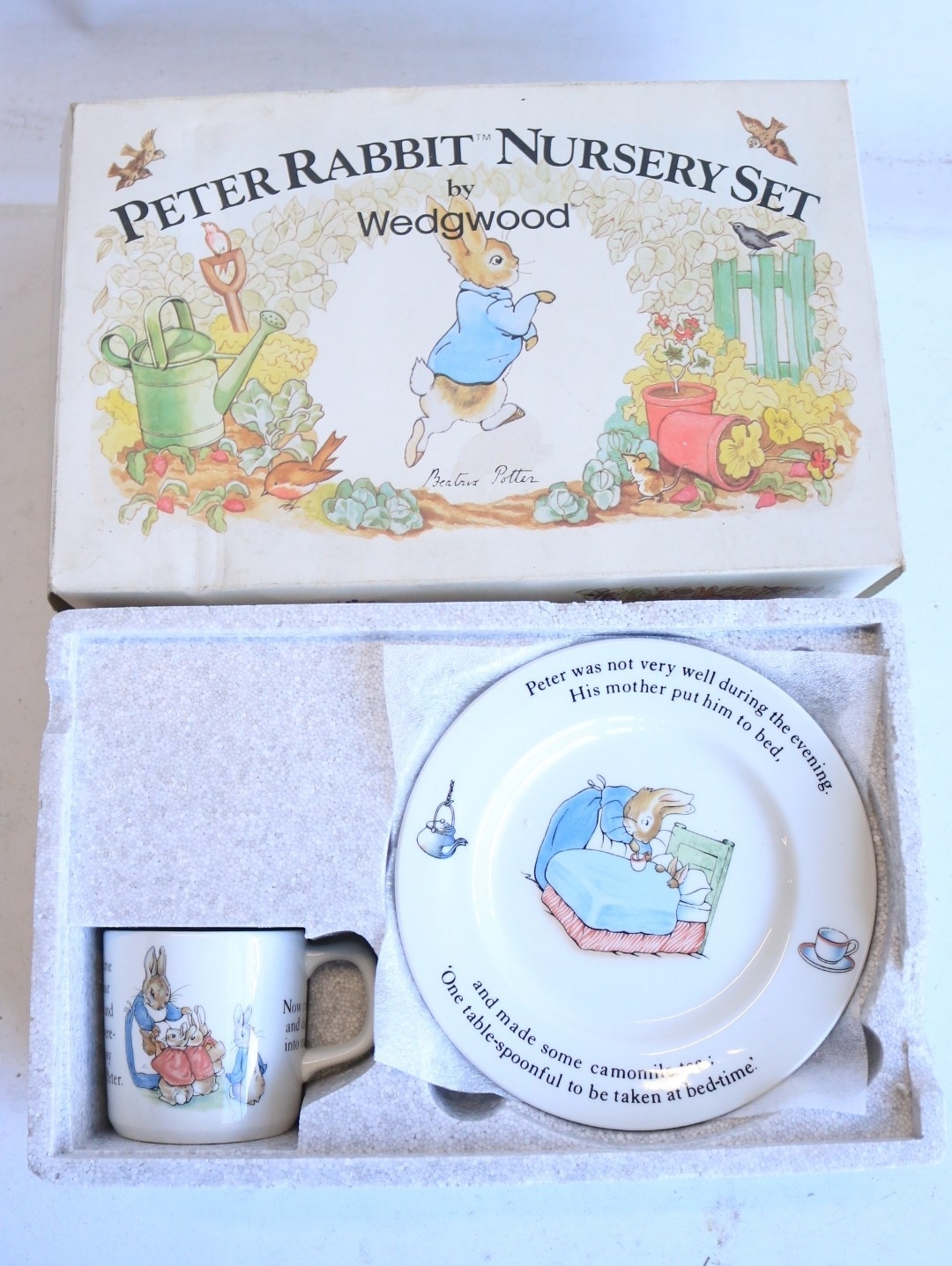 Unknown | Boxed Peter Rabbit Nursery Set and NatWest money banks (some ...