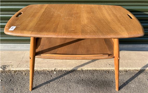 Ercol | Ercol light/natural finish butler's tray table, model | MutualArt