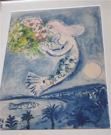 Marc Chagall | Marc Chagall (1887-1985) Bay of Angels | MutualArt