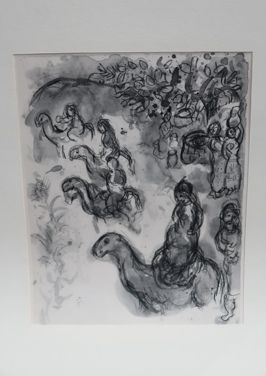 Marc Chagall | Marc Chagall (1887-1985) Rebecca leaves her family to ...