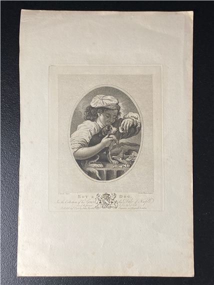 Bartolomé Estebán‏ Murillo | An 18th century stipple engraving titled ...