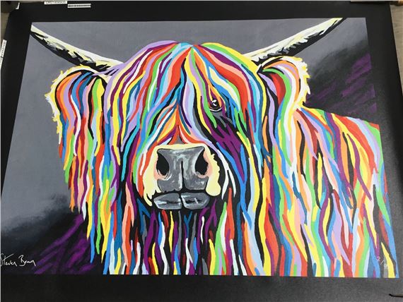 Steven Brown | HIGHLAND CATTLE STUDIES | MutualArt