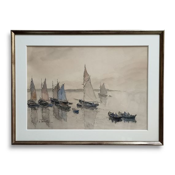 Joseph-Marie Armand Le Tournier | Matinée en rade de Brest | MutualArt